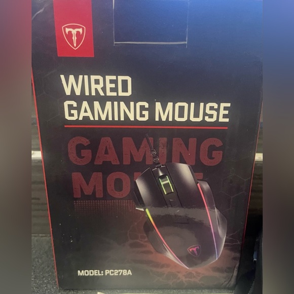 PIKTEK | Tablets & Accessories | Ergonomic Wired Gaming Mouse 8 Buttons ...